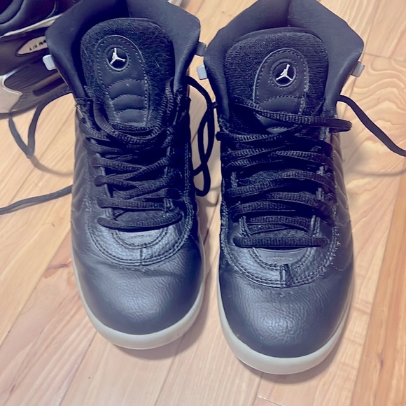 Nike | Shoes | Nike Jordan Jumpman Pro Bp Black And Gray | Poshmark